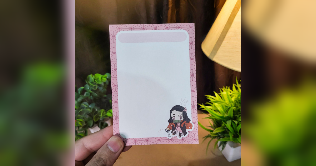 Nezuko Notepad Handmade